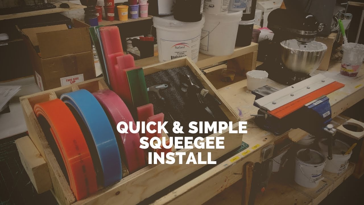 Best Squeegees For Screen Printing | Hickman Design