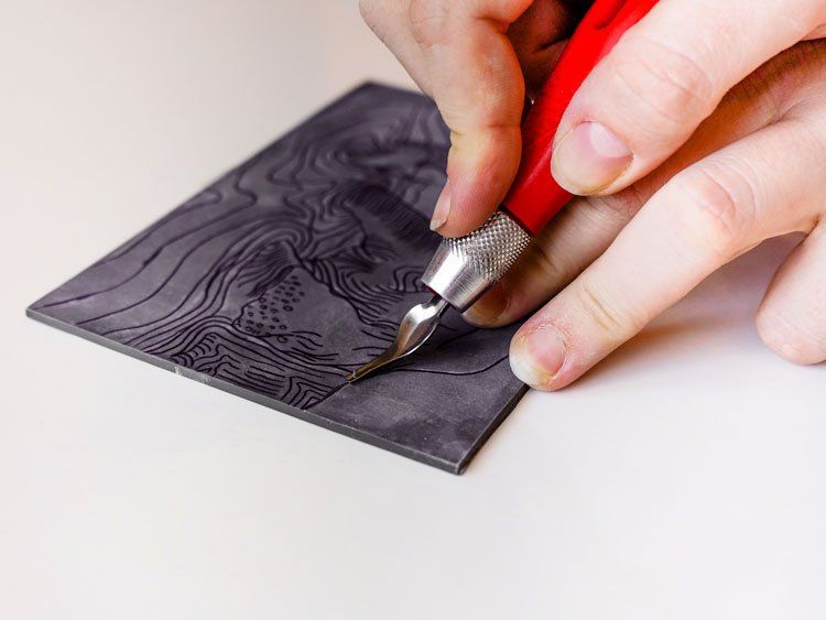 Lino Printing For Beginners At Home Hickman Design