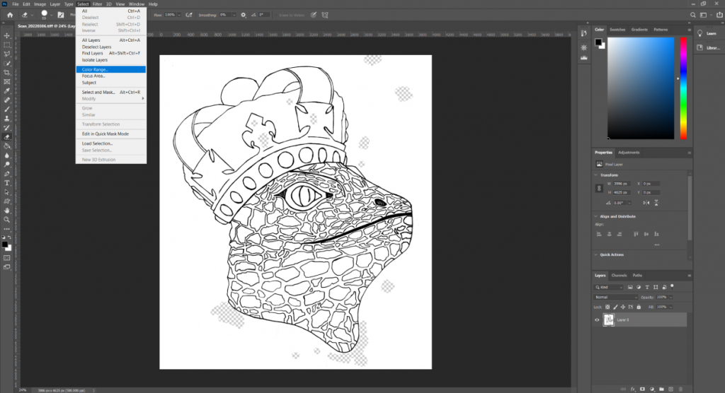How to Create an Illustrator Vector from a Drawing or Sketch? | Hickman ...
