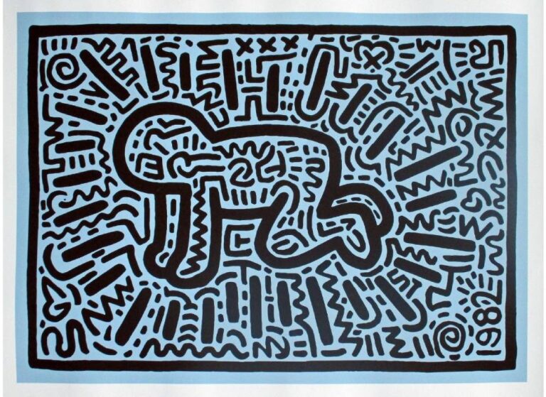 The Vibrant Legacy of Keith Haring Artwork | Hickman Design