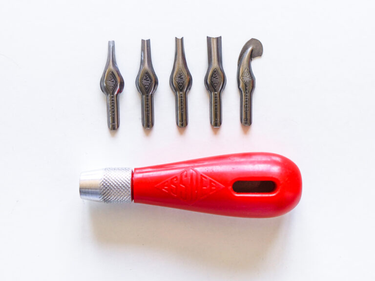 What Is the Best Way to Cut Lino? | How To Carve Your Linocut | Hickman ...