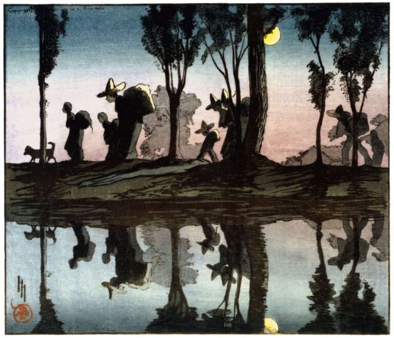 The History of Japanese Printmaking & Mokuhanga Woodblock Prints ...
