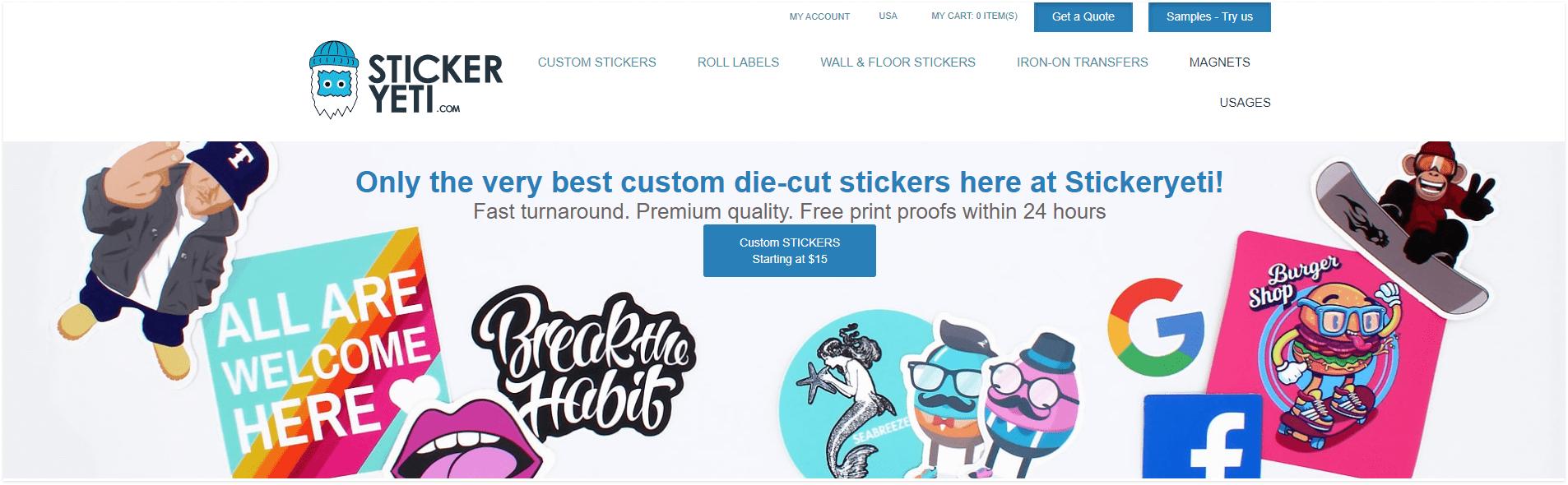 Top 10 Stickermule Alternatives for Custom Stickers | Hickman Design