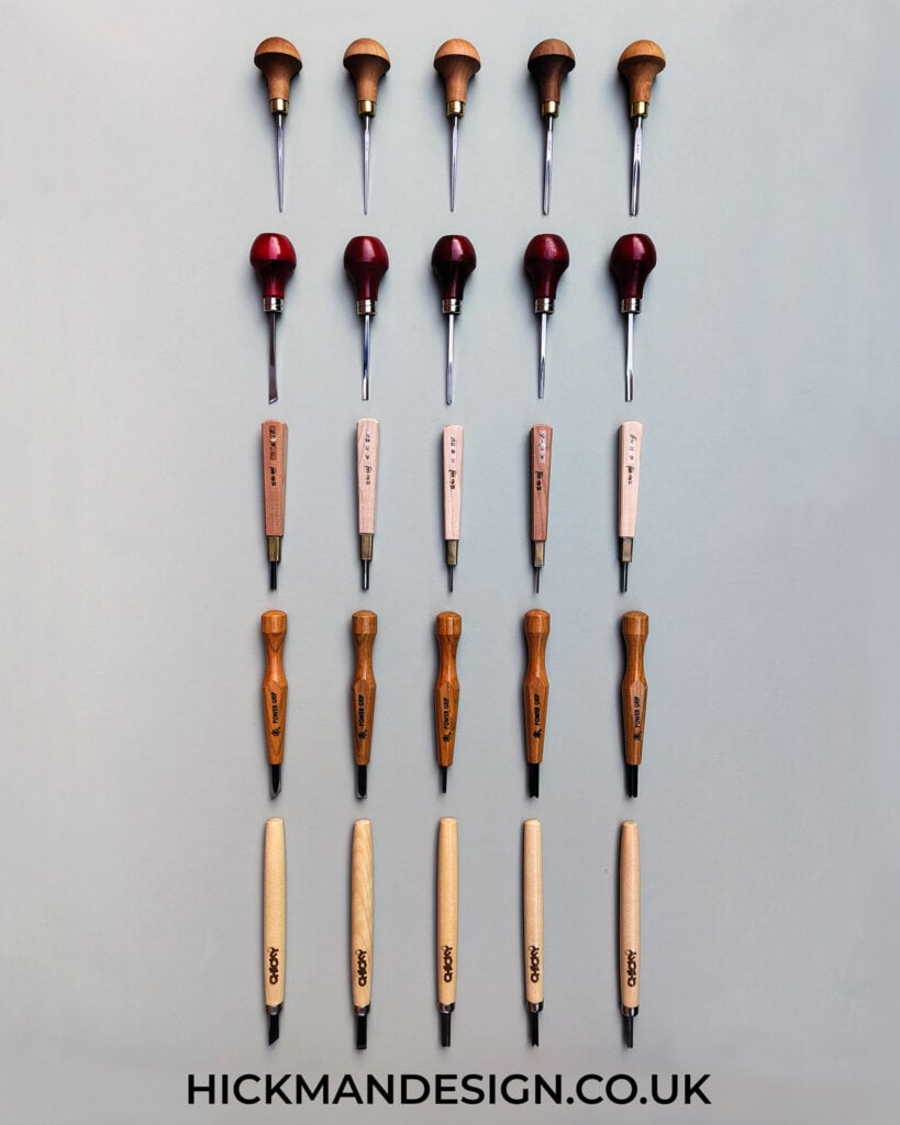 Lino Printing Tool Names: Equipment Explained | Hickman Design